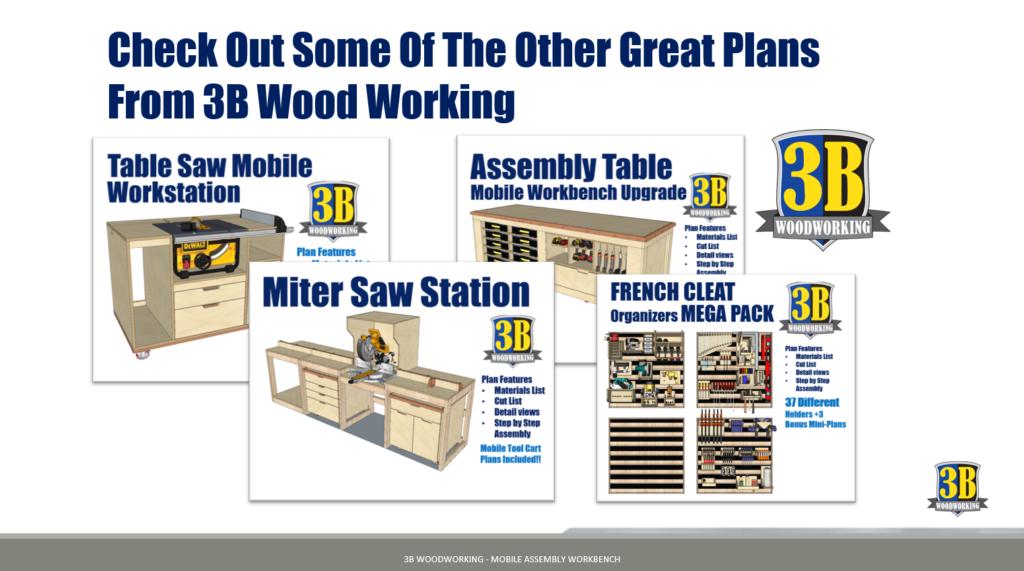 Mobile Assembly Workbench, Compact Workbench, Outfeed Table – Digital ...