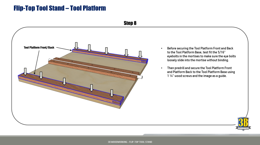 Flip-Top Tool Stand – Build Plans - 3B Woodworking